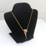 Yellow Gold Protea Charm | Goldfish Jewellery Design Studio
